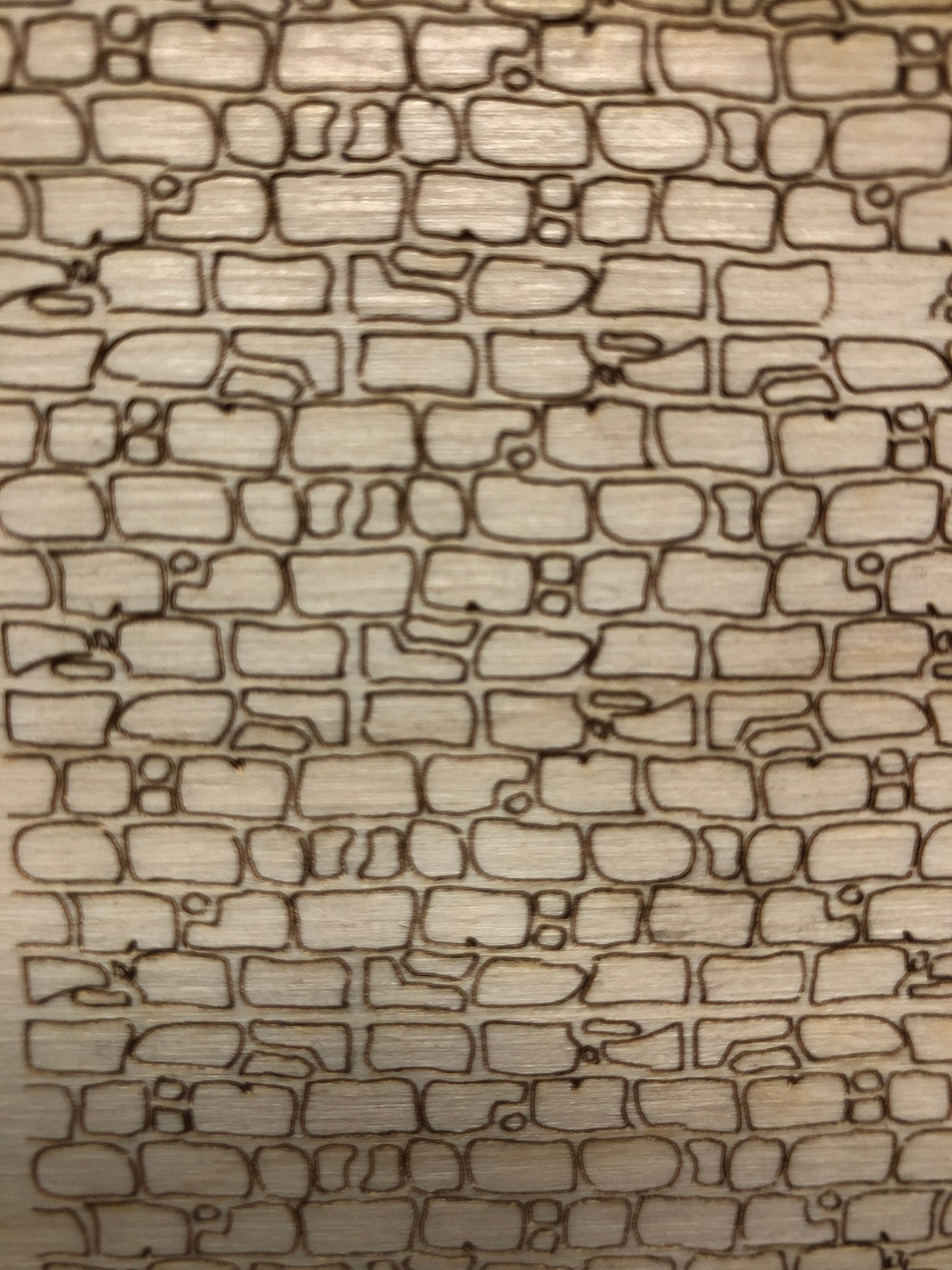 Repeatable Stone Pattern - SVG for Laser Engraving TTRPG Terrain - Etsy