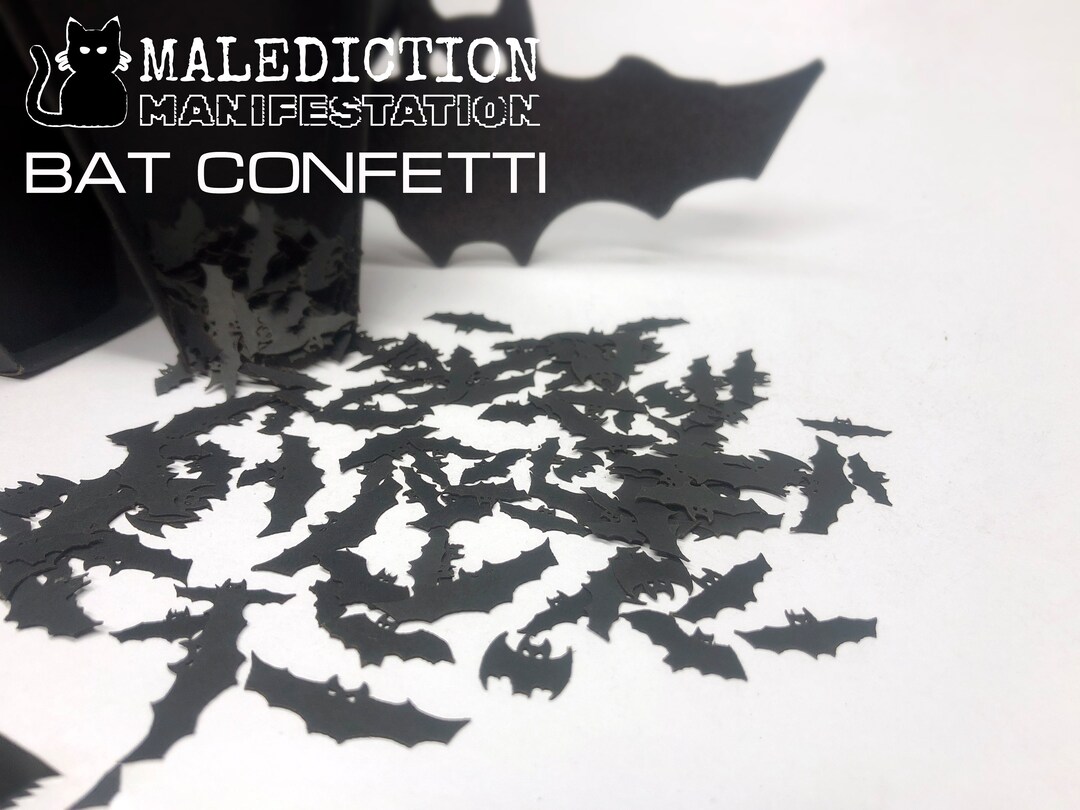 Bat Confetti - SVG for Laser Cutting - Optimized for 8x11 Sheets - Etsy