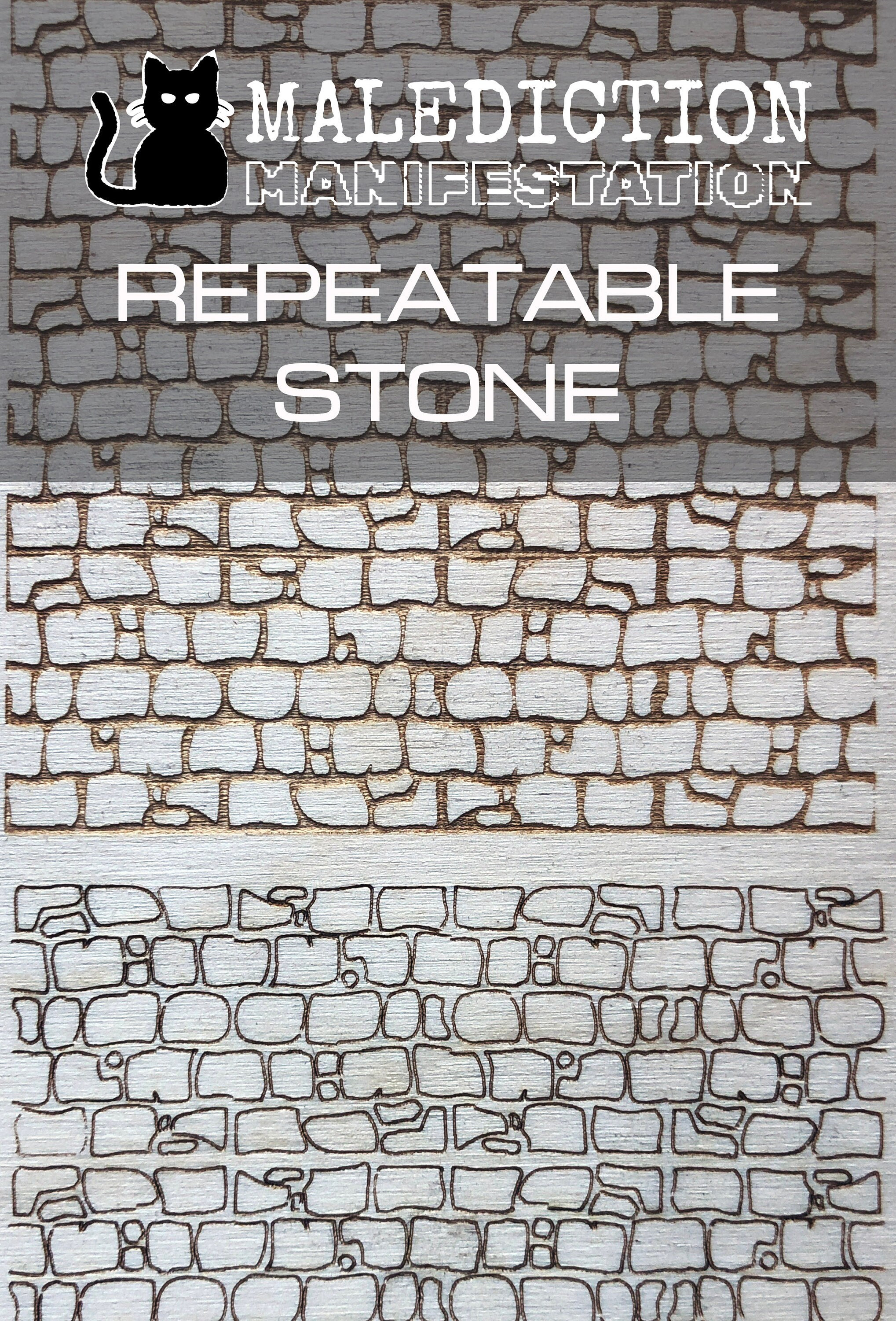 Repeatable Stone Pattern - SVG for Laser Engraving TTRPG Terrain - Etsy