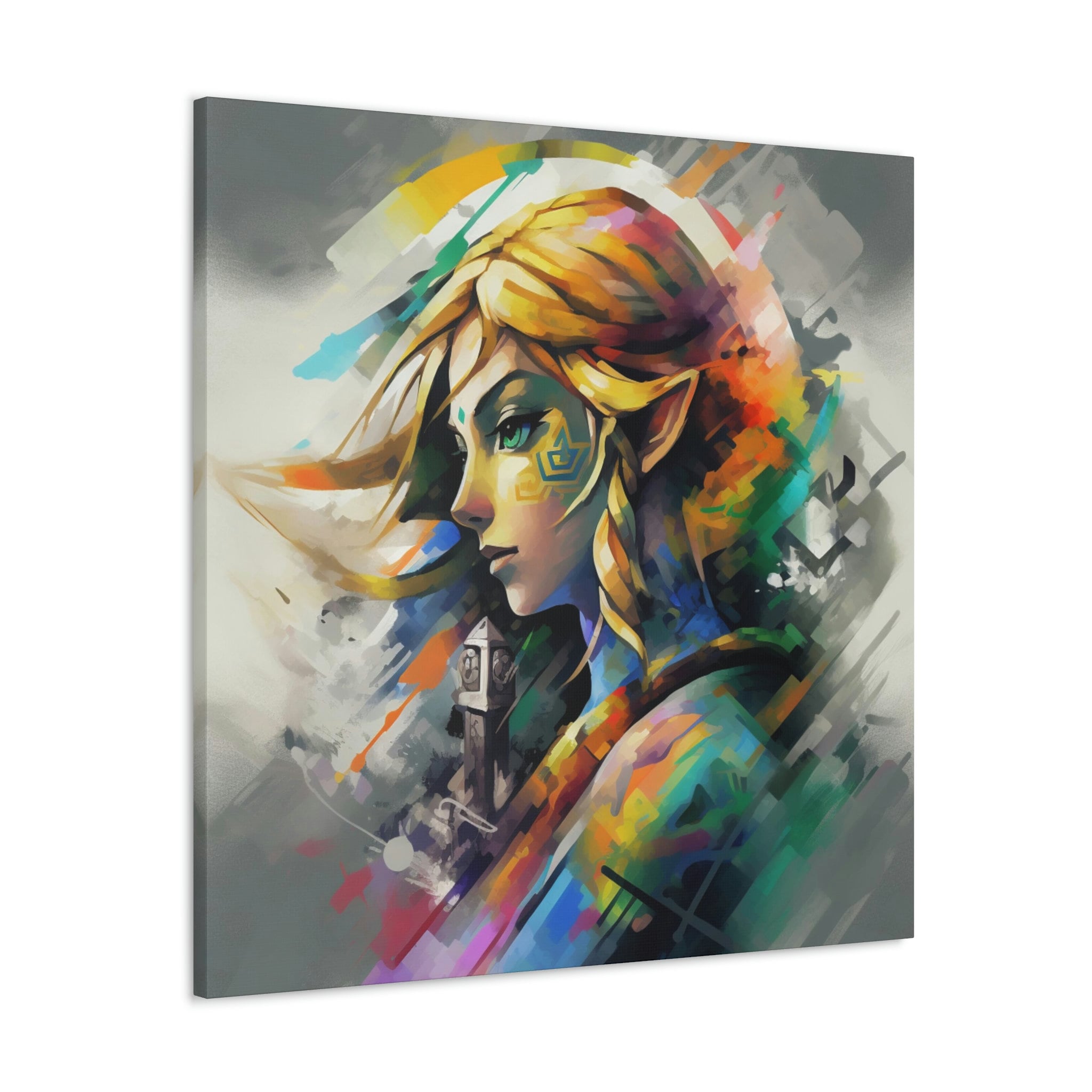 Princess Zelda Gallery Canvas Modern Art Abstract Art - Etsy
