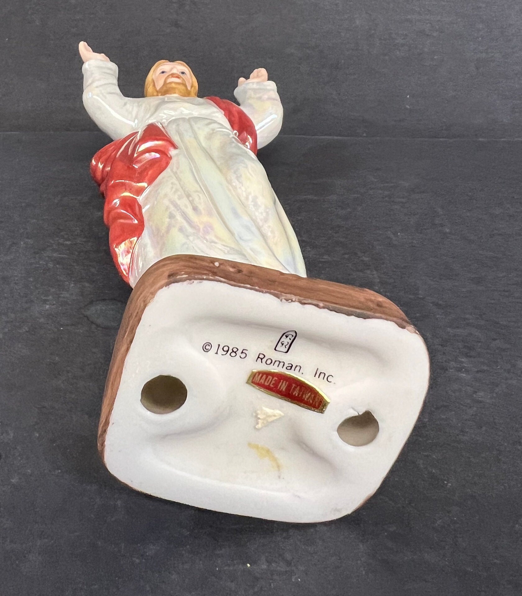 Jesus Christ Statue, Pearlized Finish Vintage From 1980's, Brand New - Etsy
