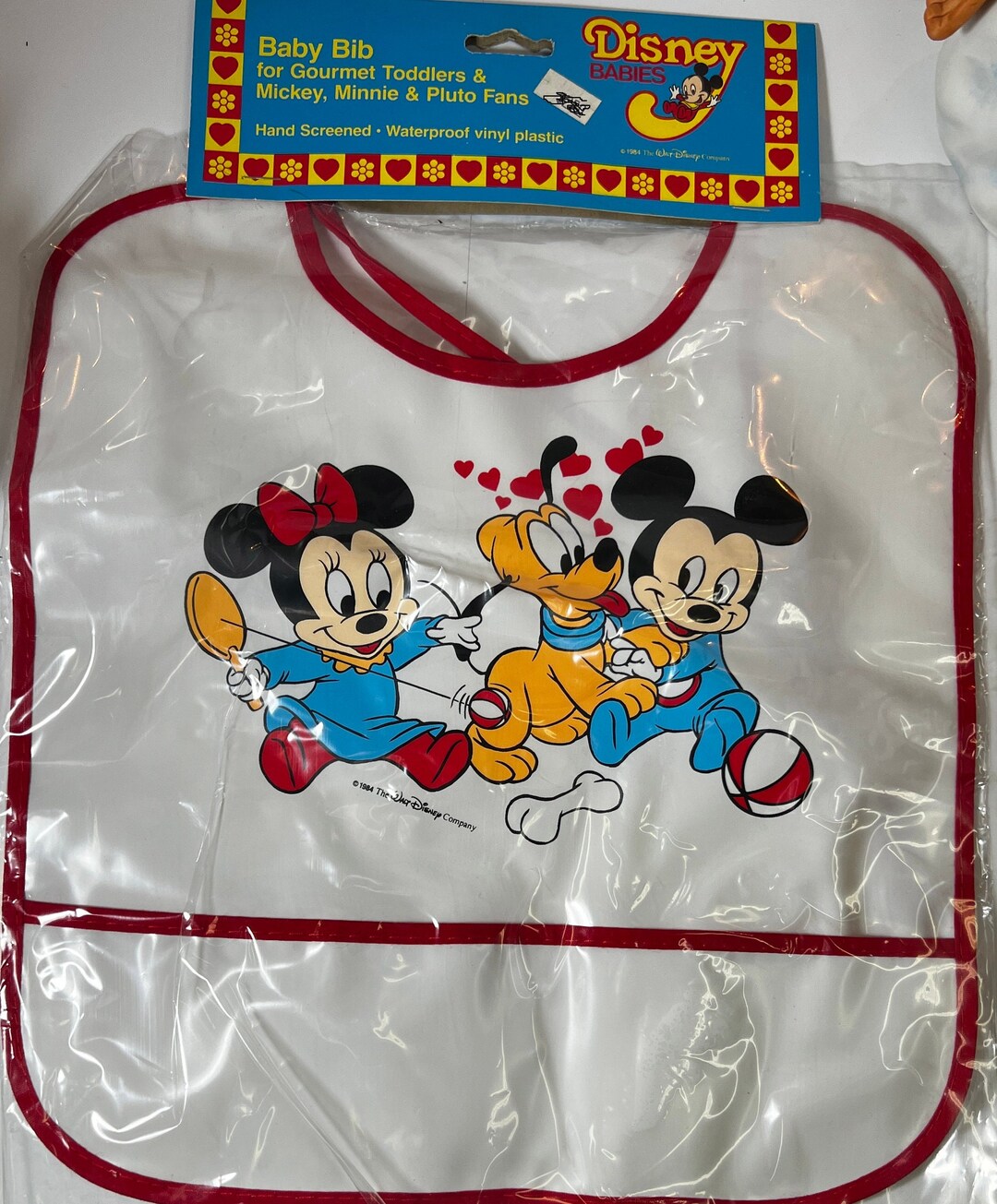 Baby's Disney Bib, Disney Baby Bib With Characters, Mickey Mouse ...