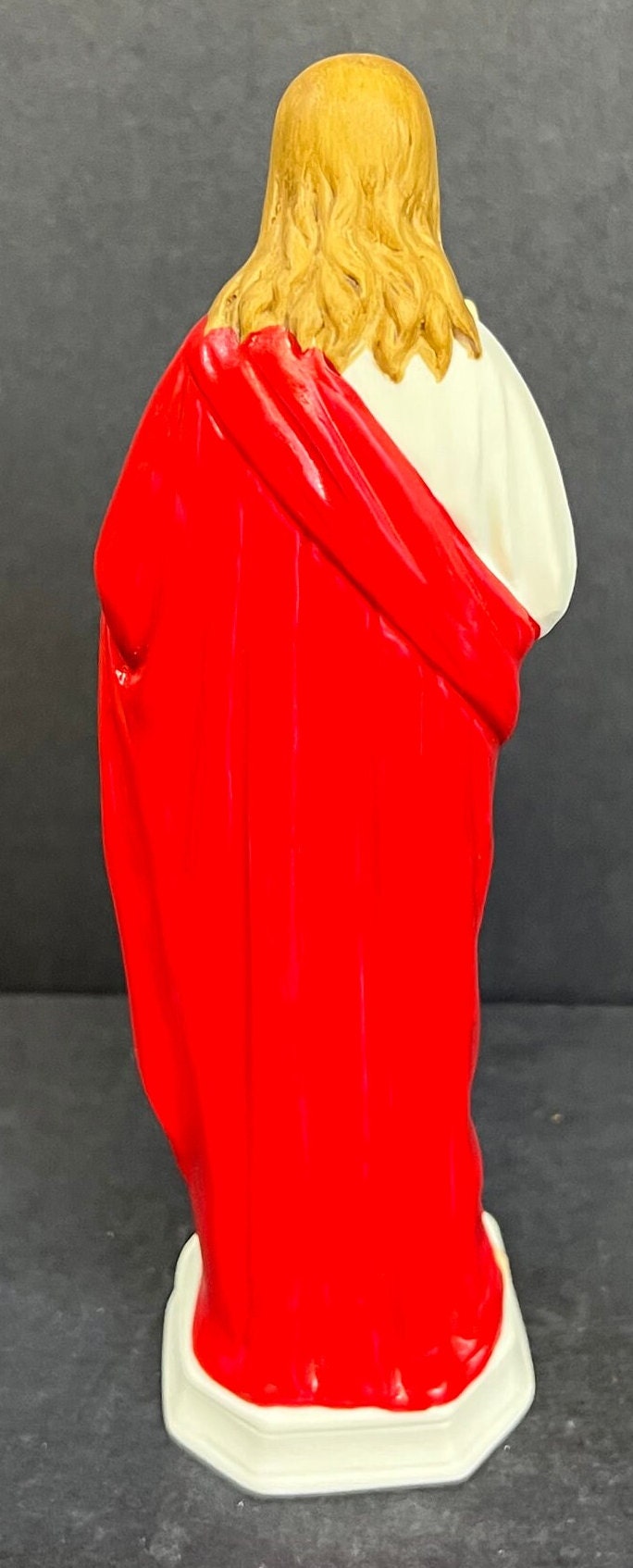 Jesus Christ Statue Red Tunic Vintage From 1980's Brand - Etsy