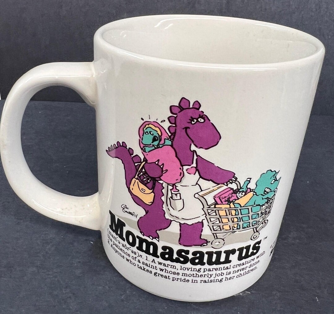Coffee Mug for Mom, Momasaurus the New Mom, Coffee Mug, Brand New ...