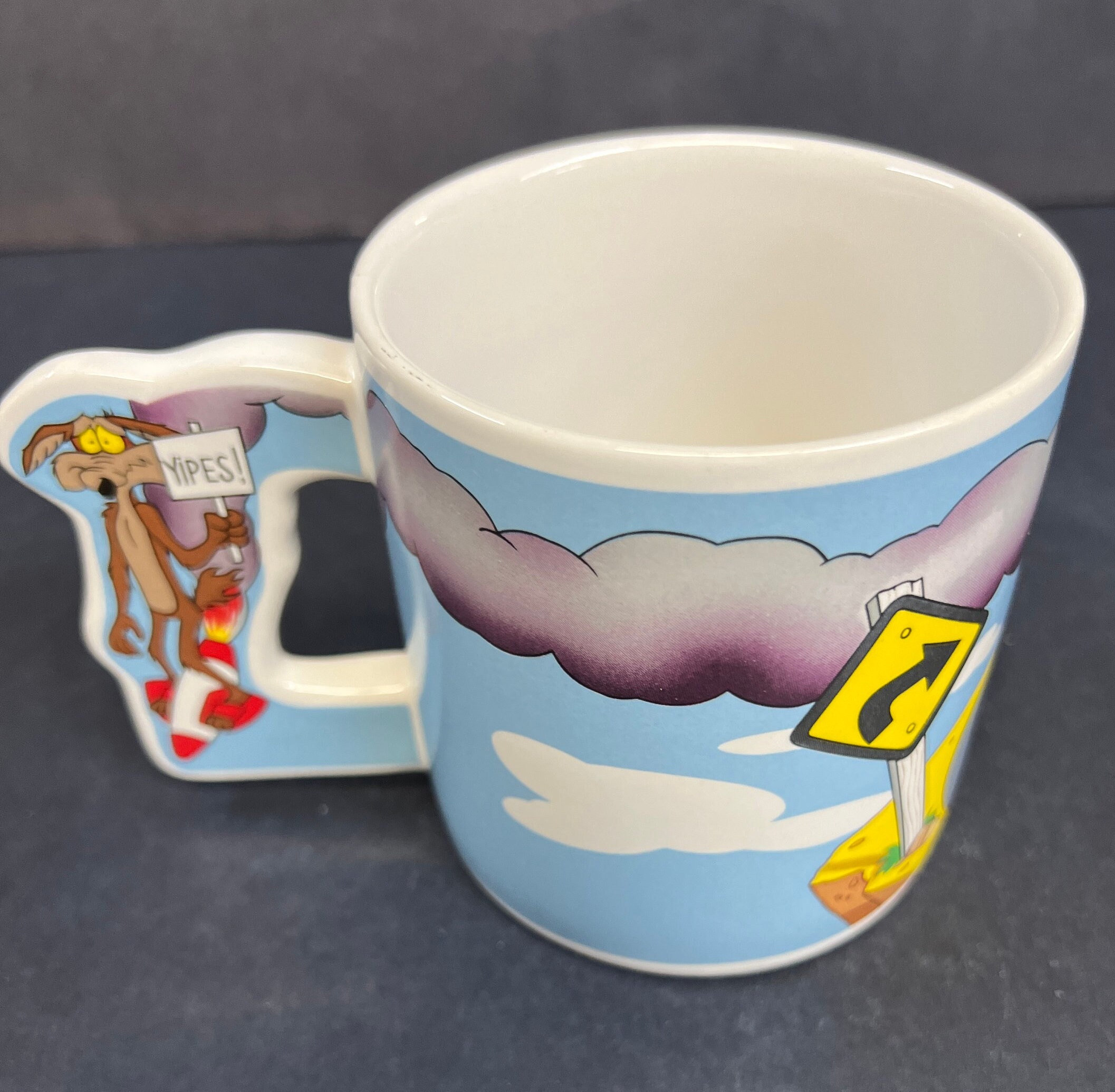 Coffee Cup Wile E. Coyote, Coffee Mug, Brand New, Never Used - Etsy