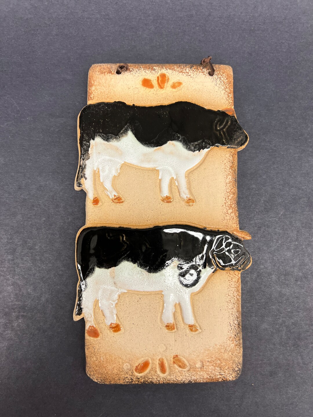 Cow Plaque Beautiful Accent Piece to a Country Decorated Home by ...
