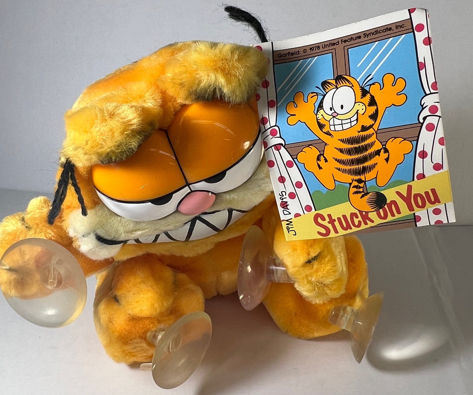 Garfield Stuck on You II, Plush, Vintage, Brand New, Never Used, Ages 3 ...