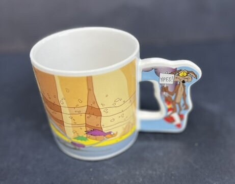 Coffee Cup Wile E. Coyote, Coffee Mug, Brand New, Never Used - Etsy