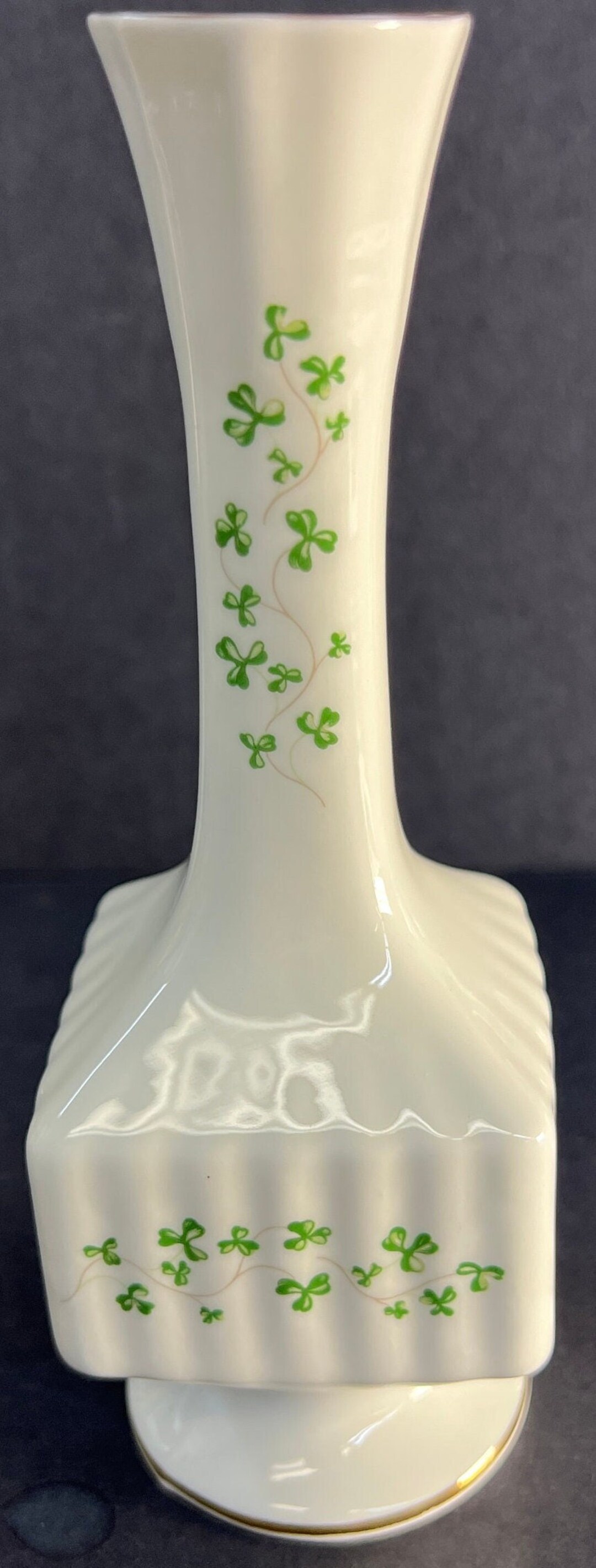 Vase Shamrock Donegal Irish Parian China, Absolutely Beautiful, Brand ...