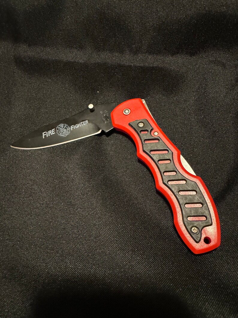 Firefighter 18-657FF Knife - Etsy