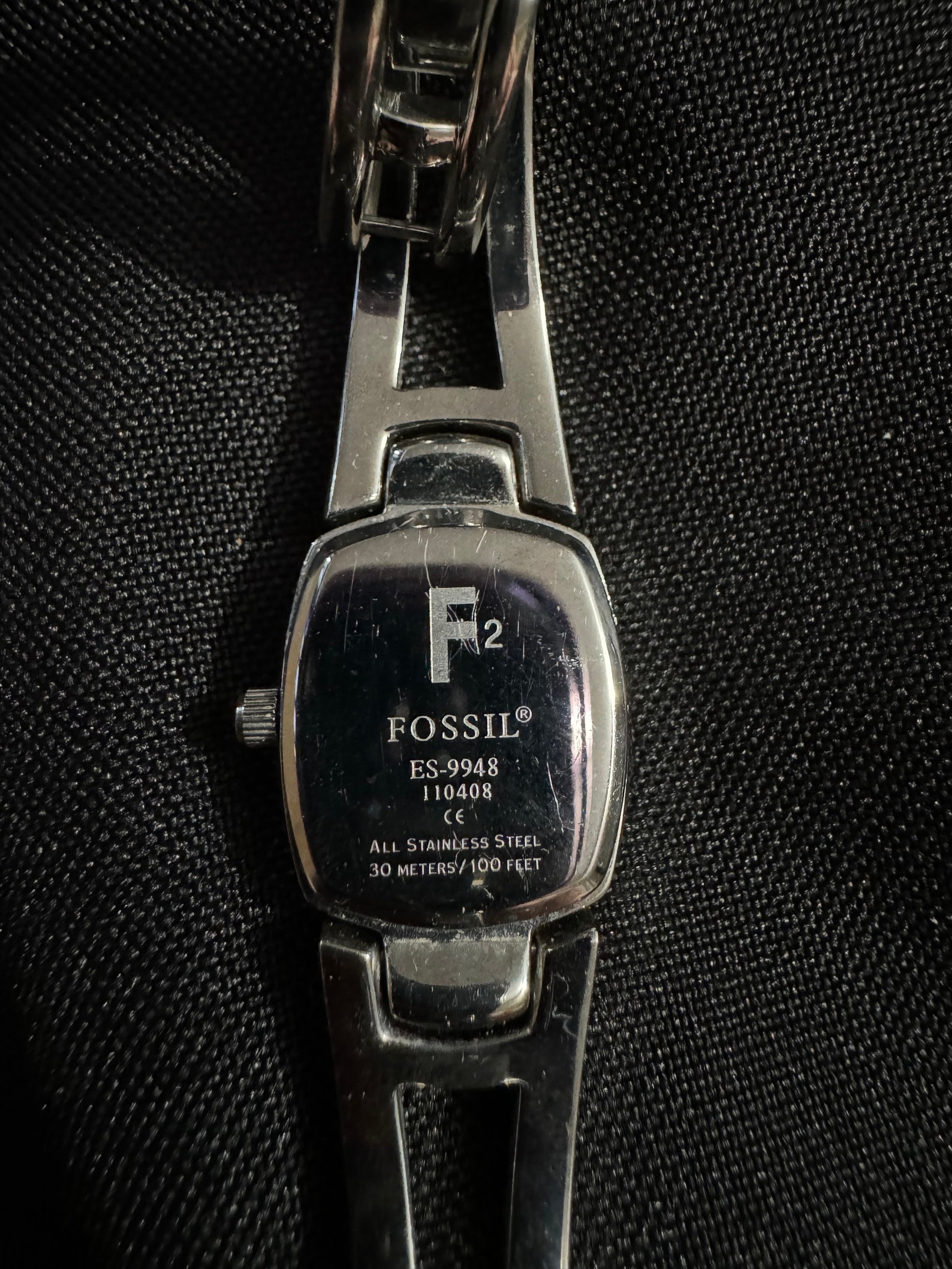 Ladies Blue Faced Fossil ES-9948 Watch - Etsy