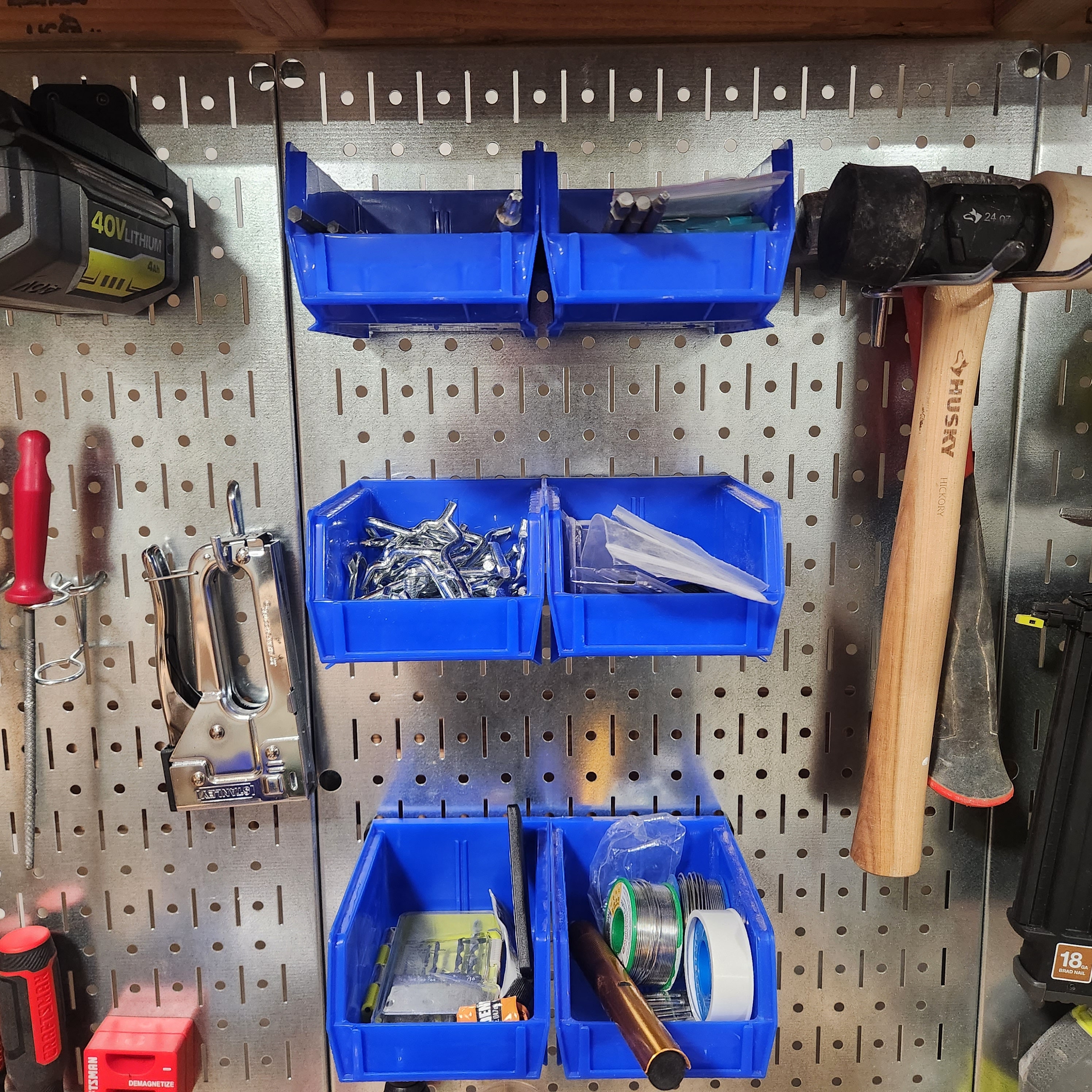Akro Bin Mount to Peg Board - Etsy