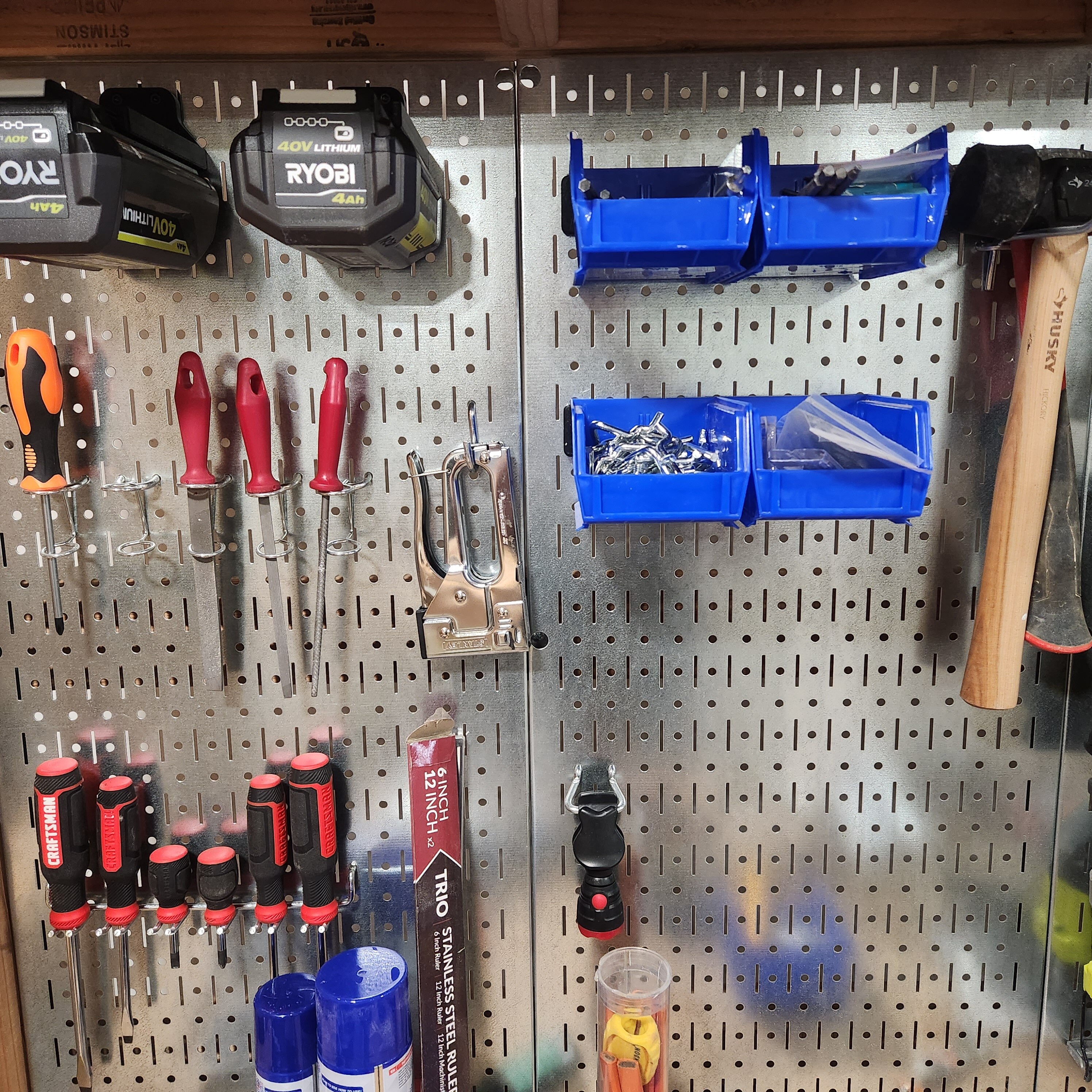 Akro Bin Mount to Peg Board - Etsy