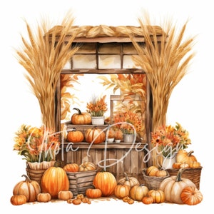 Fall Storefront Clipart - 40 High Quality Jpgs - Digital Planner, Junk ...