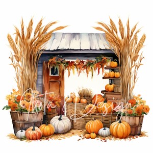 Fall Storefront Clipart - 40 High Quality Jpgs - Digital Planner, Junk ...
