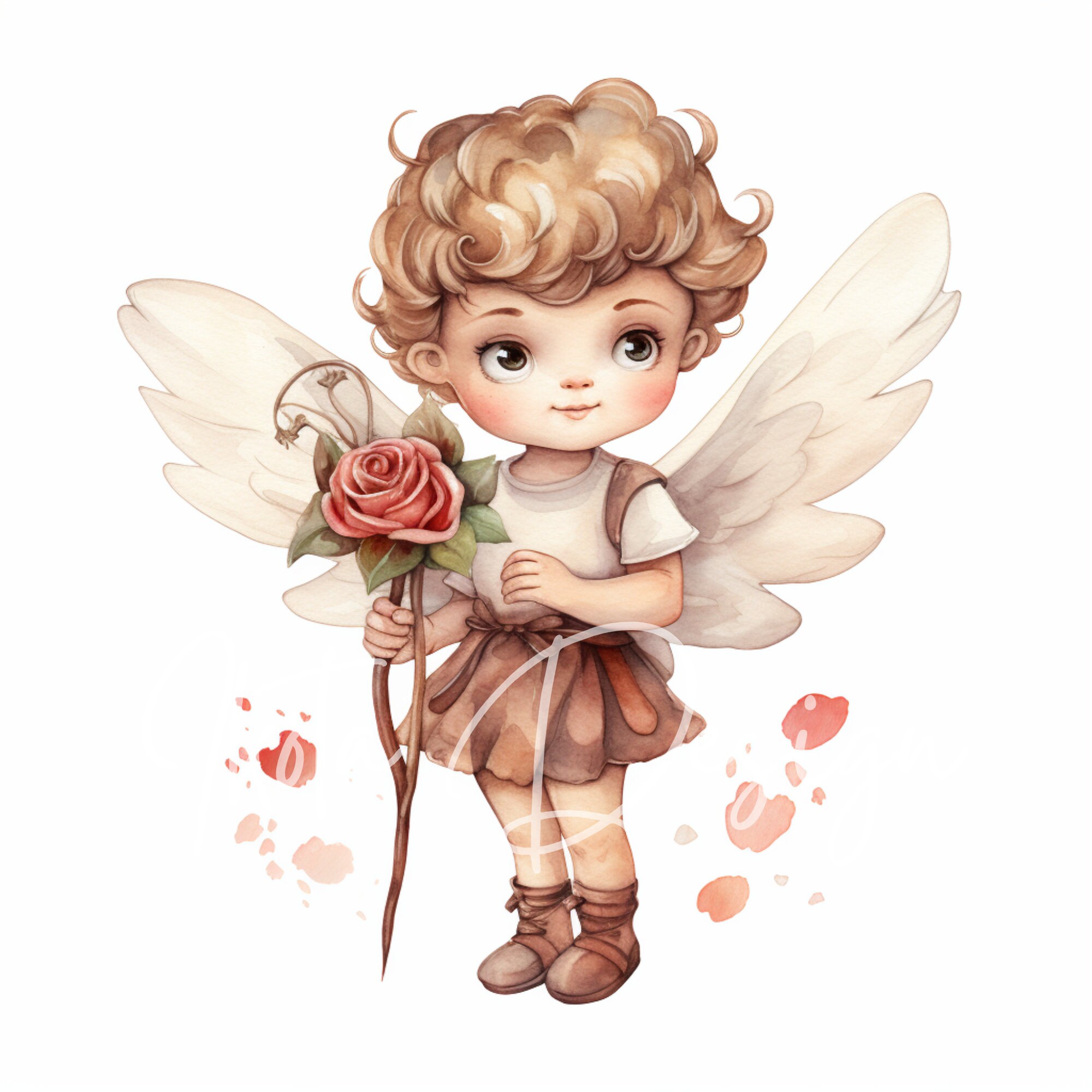 Little Cupid Clipart 40 High Quality Jpgs Digital Planner, Junk ...