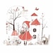 Little Red Riding Hood Clipart 40 High Quality Jpgs - Etsy