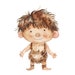 Prehistoric Caveman Kids 40 High Quality PNG Digital Planner, Junk ...