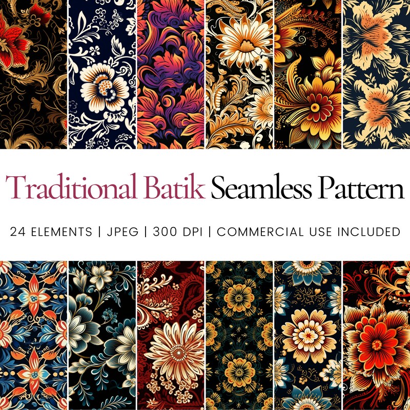 Batik Patterns - Etsy