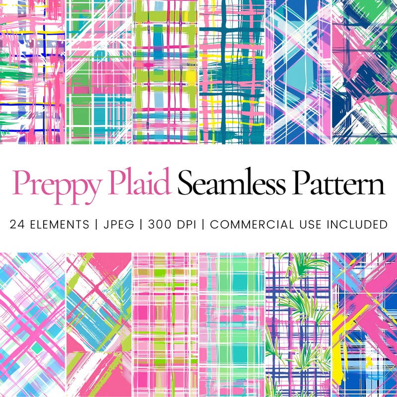 Preppy Papers - Etsy