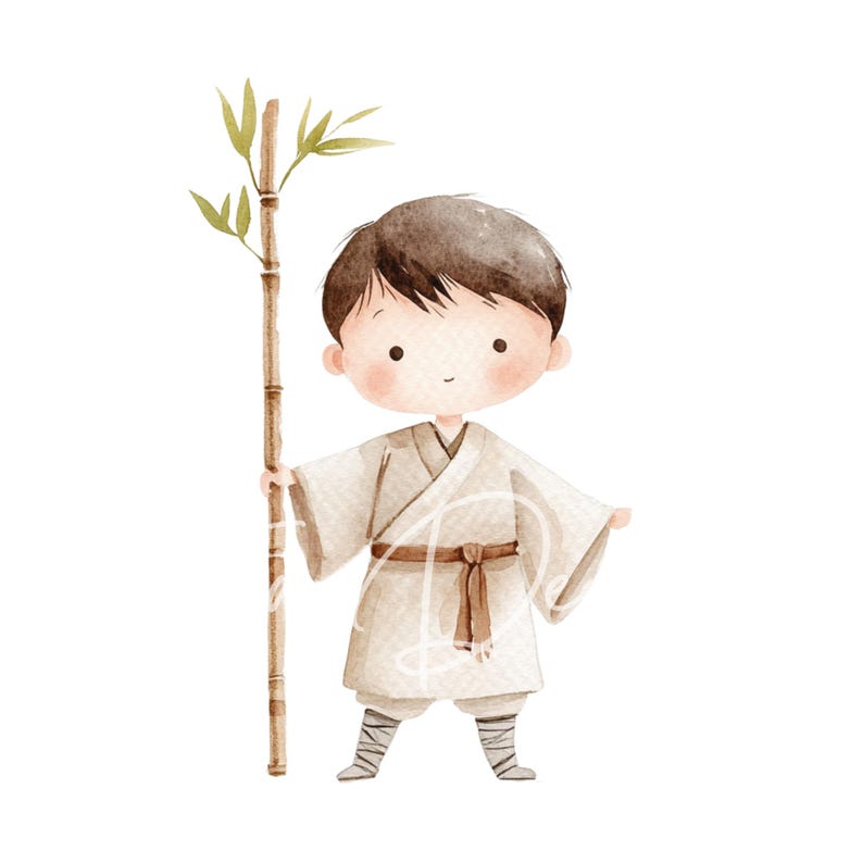 Ancient China clipart set imperial palace kids illustration pack ...