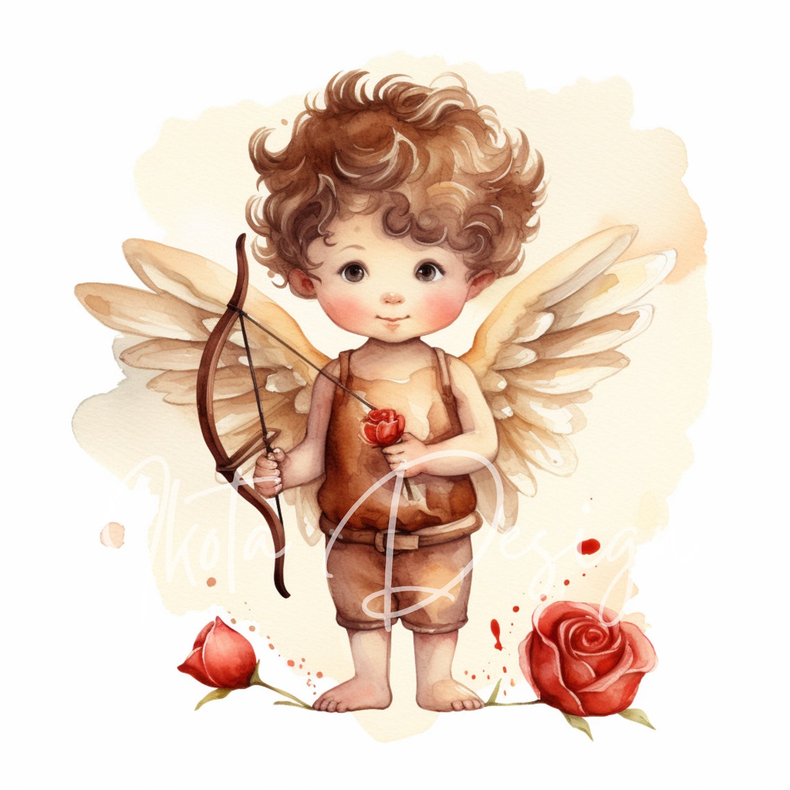 Little Cupid Clipart 40 High Quality Jpgs Digital Planner, Junk ...