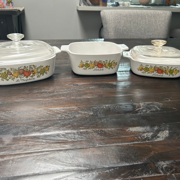 Rare Vintage Corningware Collectibles - Etsy