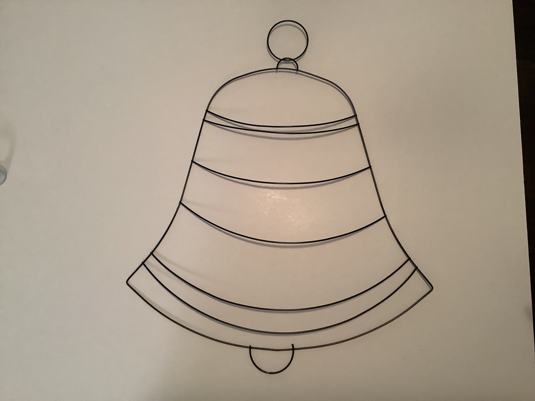Jingle Bell Shaped Wire Frame - Etsy