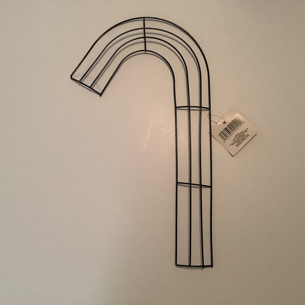 Candy Cane Wreath - Etsy