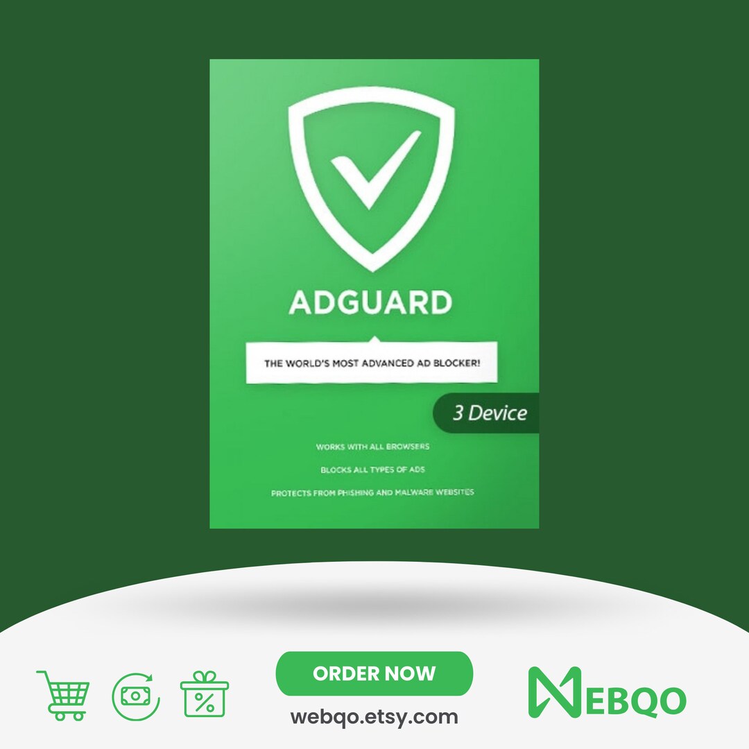 Adguard Ad Blocker 3 Devices lifetime - Etsy
