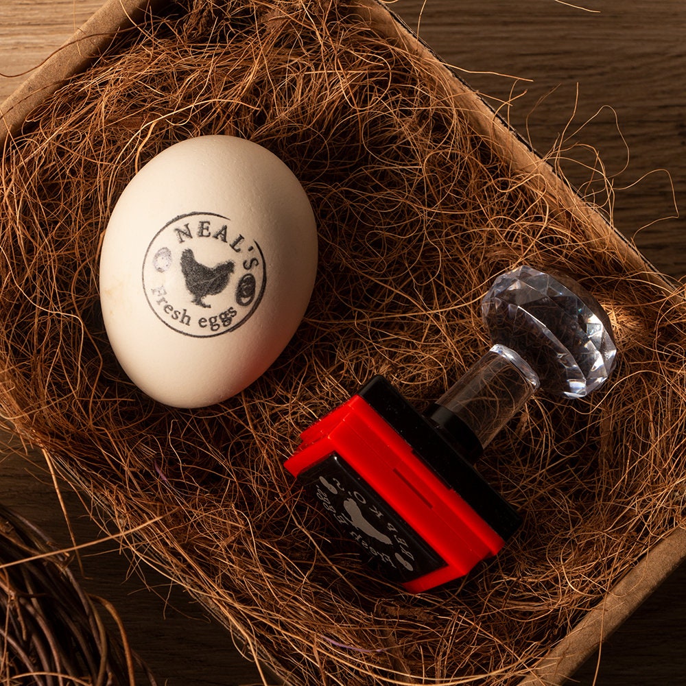 Egg Stamp, Custom Egg Stamp, Egg Labels, Chicken Egg Stamp, Mini Egg ...