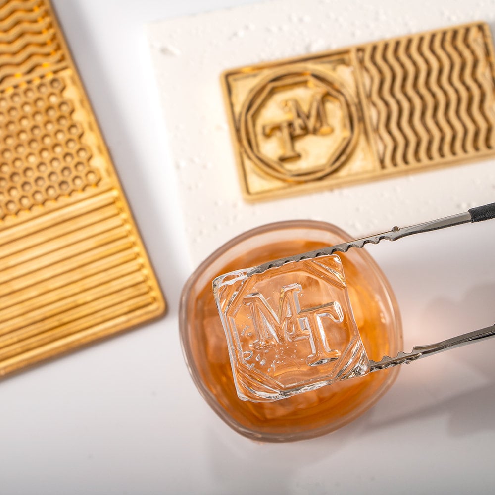 Custom Ice Cube Stamp for Business , Custom Ice Cube Mold , Ice Cube ...