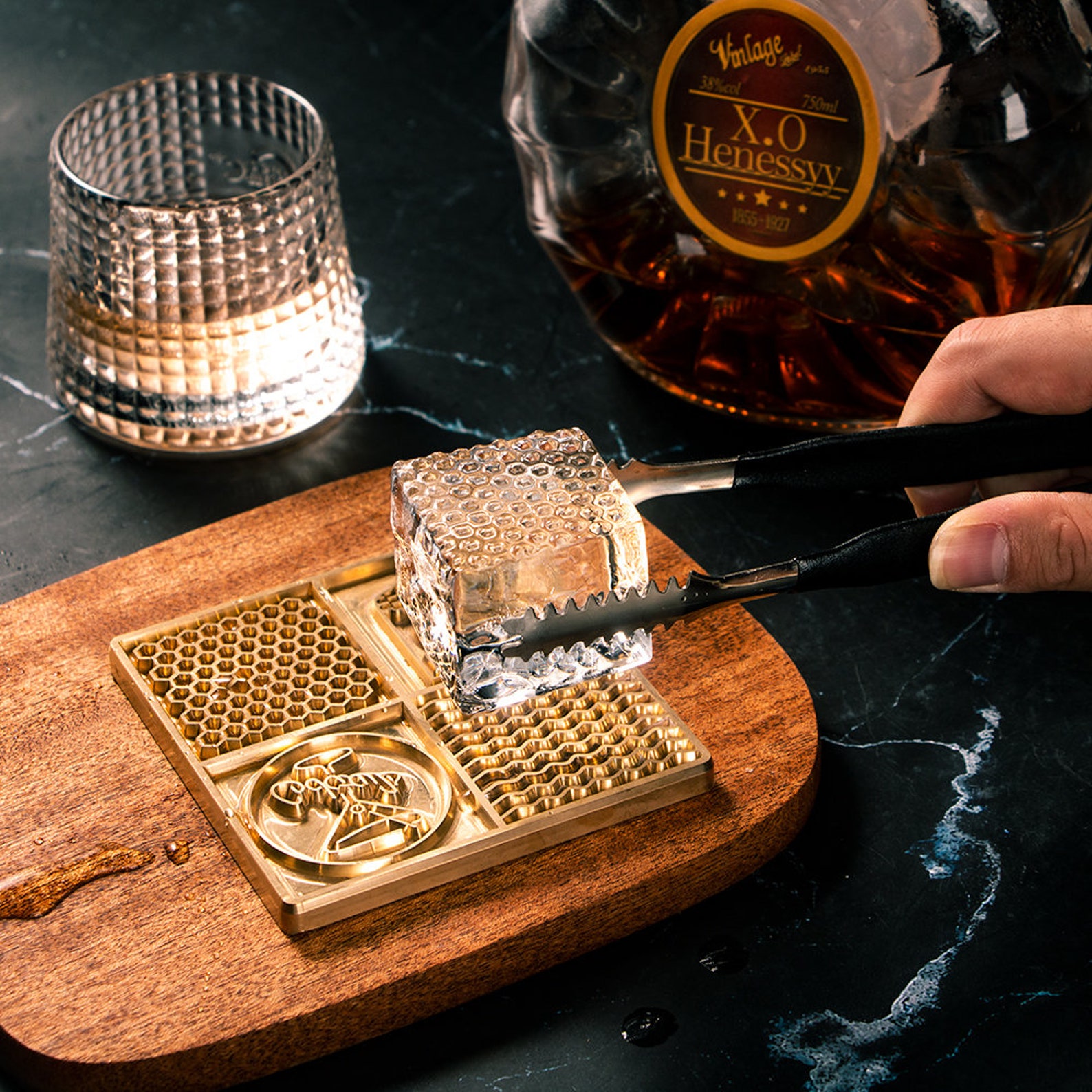 Ice Cube Plate for Bar, Ice Cube Stamp, Custom Ice Cube Tray ...