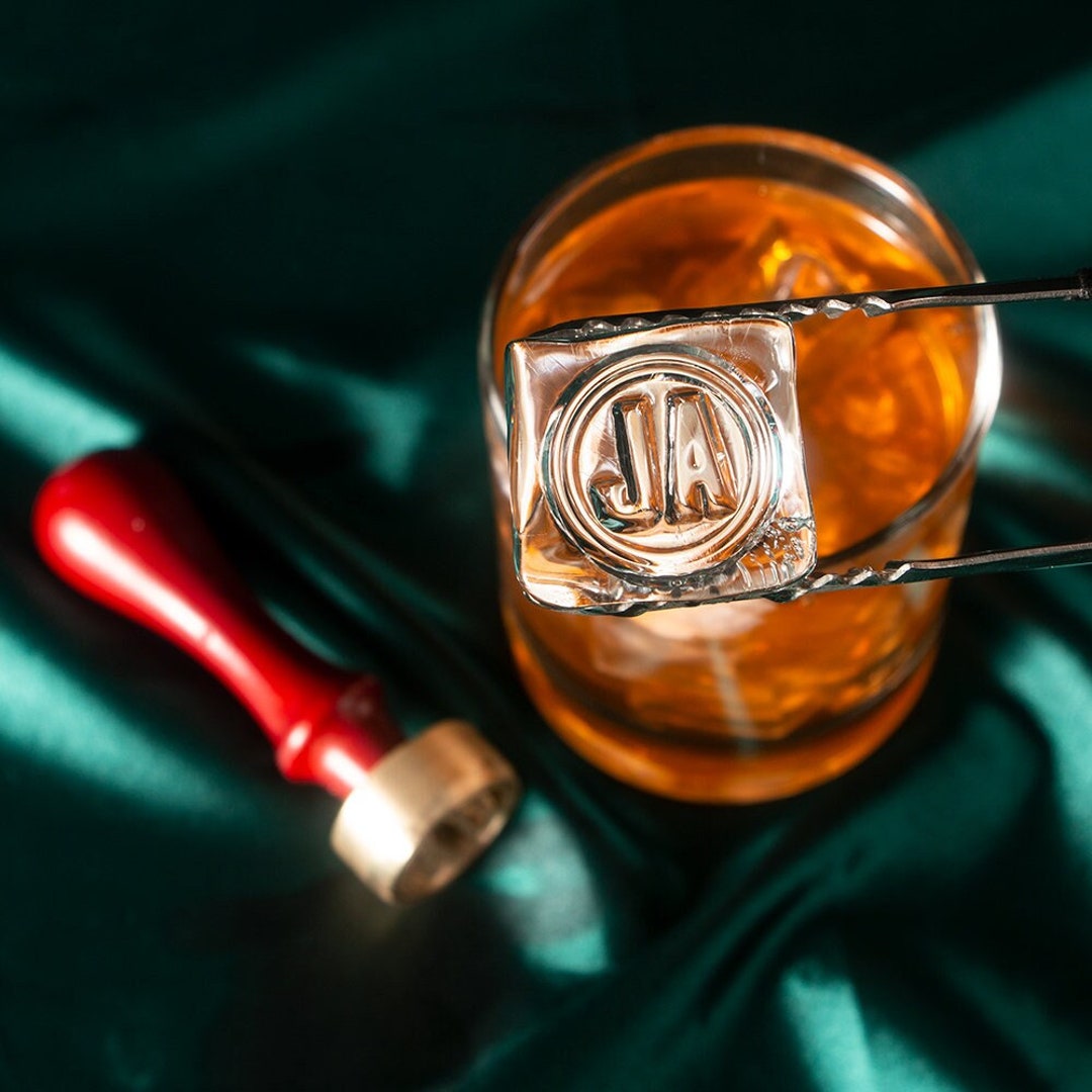 Personalized Ice Stamp, Custom Ice Cube Stamp for Bar,ice Cube Stamp ...