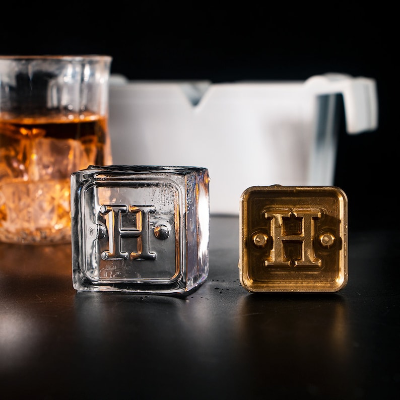 Personalized Ice Stamp, Custom Ice Cube Stamp for Bar,ice Cube Stamp ...