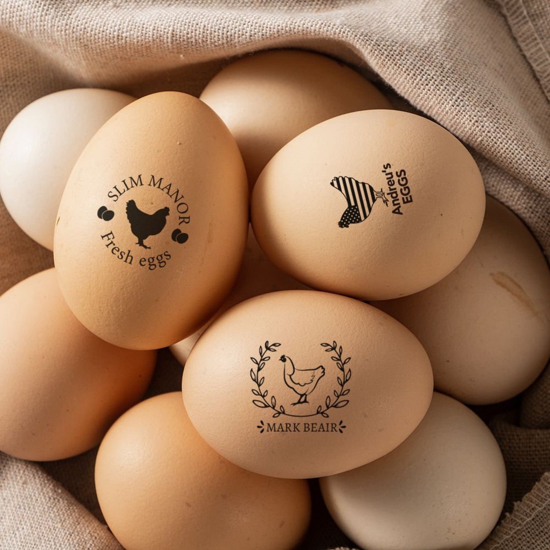 Custom Egg Stamp , Egg Stamp , Custom Egg Carton Stamp, Fresh Egg Stamp ...