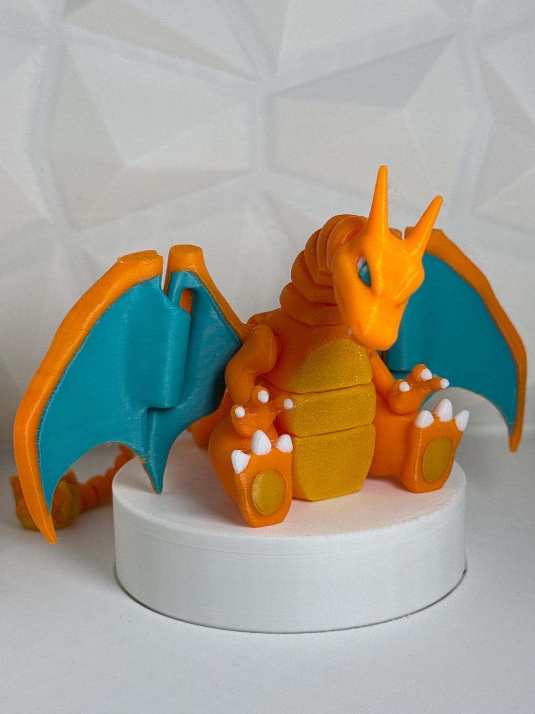 Articulated 3D Printed Charizard Mega Charizard - Etsy