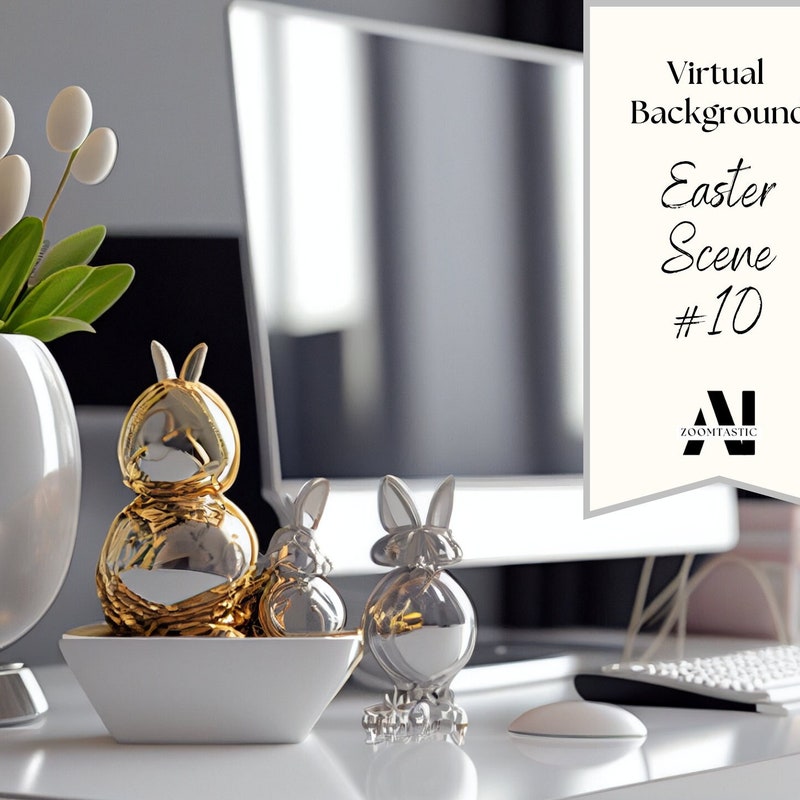 Microsoft Teams Background Easter - Etsy