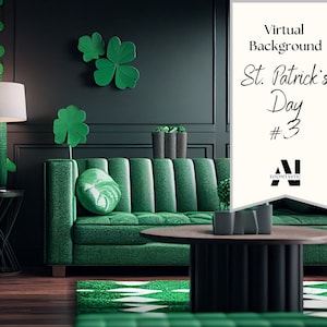 Zoom Background St. Patrick’s Day #3| Virtual Background | Zoom Home ...