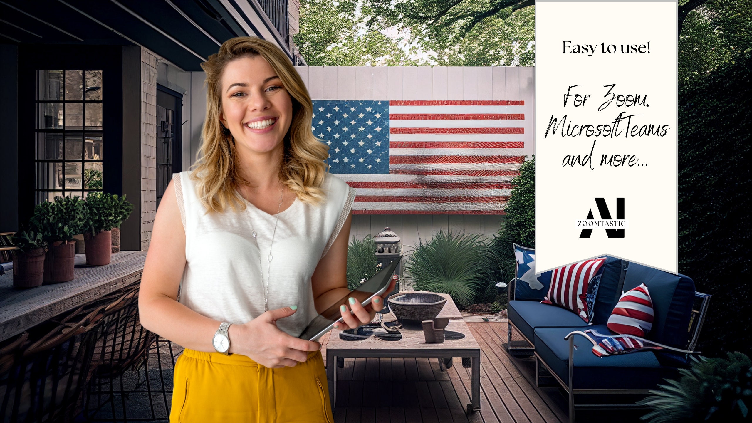 Zoom Background Independence Day #4| Virtual Background | Zoom Home ...