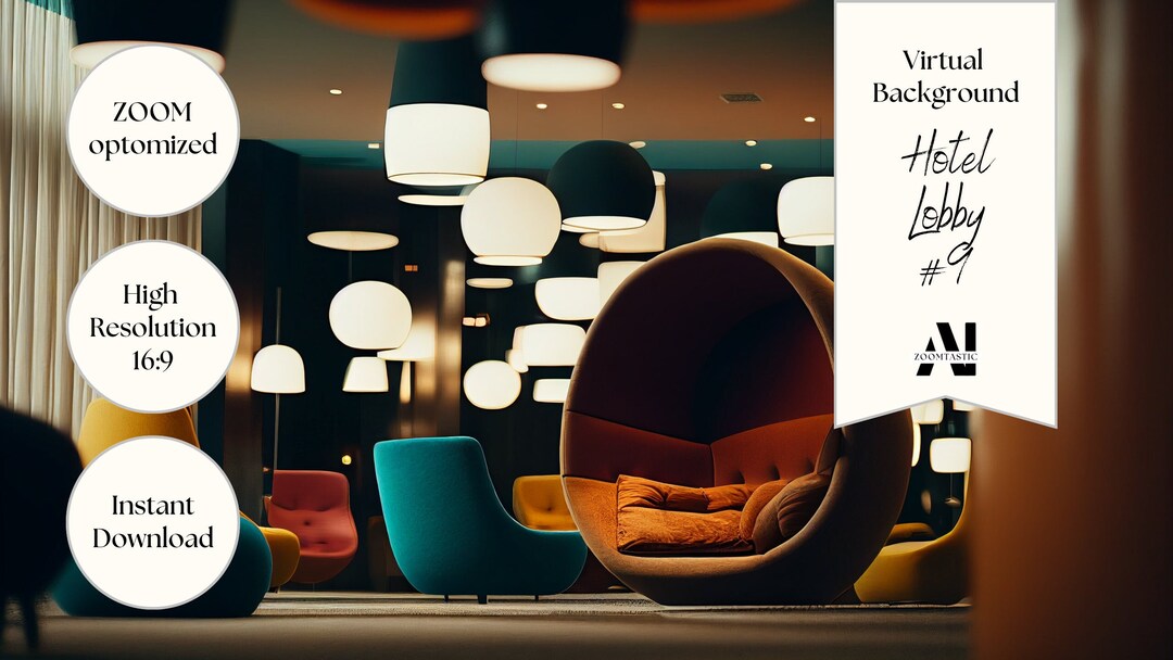 Zoom Background Hotel Lobby #9| Zoom Hotel Background | Zoom Home ...