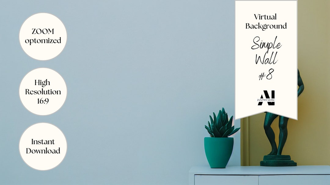 Simple Wall Zoom Background #8 | Backdrop for Video Call | Zoom Home ...