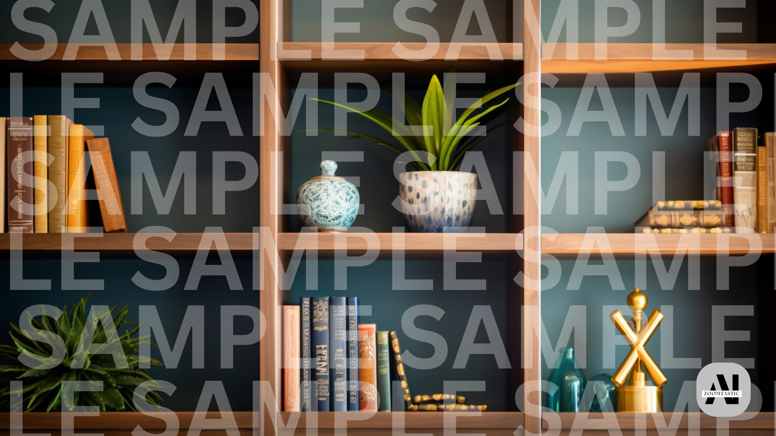 Cozy Shelf Zoom Background #5 |backdrop for Video Call | Zoom Home ...