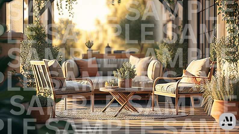 Zoom Background Outdoor Patio #10| Zoom Office Background | Zoom Home ...