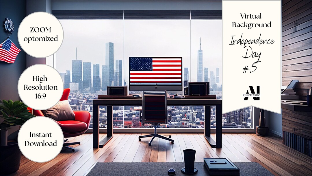 Zoom Background Independence Day #5| Virtual Background | Zoom Home ...
