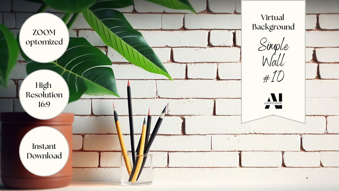 Simple Wall Zoom Background #10 |backdrop for Video Call | Zoom Home ...