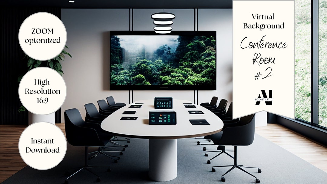 Zoom Background Conference Room #2 | Zoom Hotel Background | Zoom Home ...
