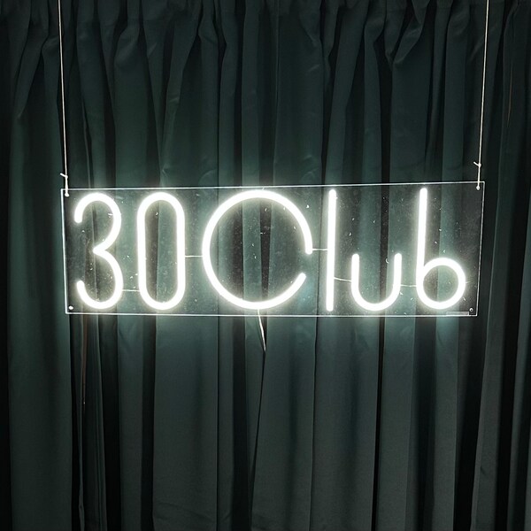 30th Birthday Neon - Etsy