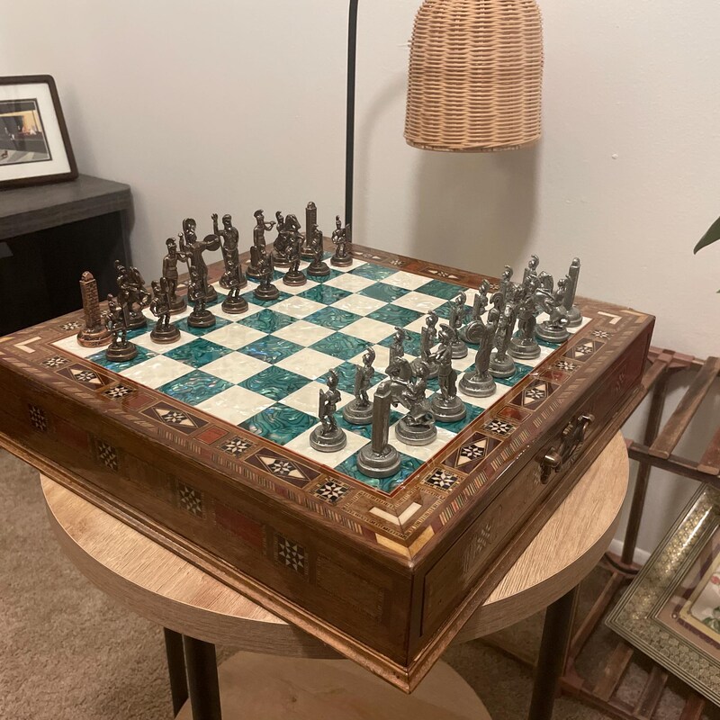 Greek Chess Set - Etsy