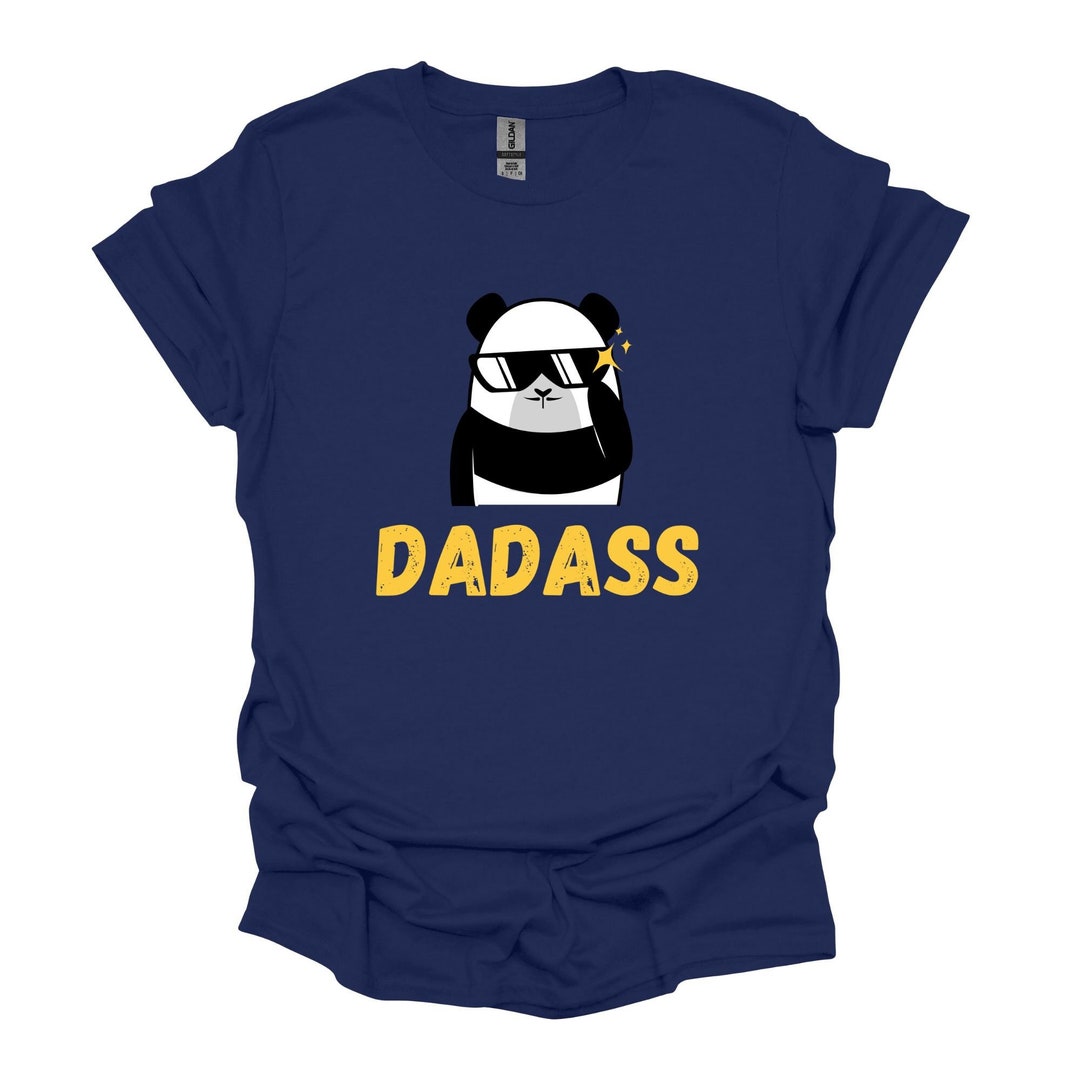 DADASS Panda T-shirt, Funny Dad Gift - Etsy